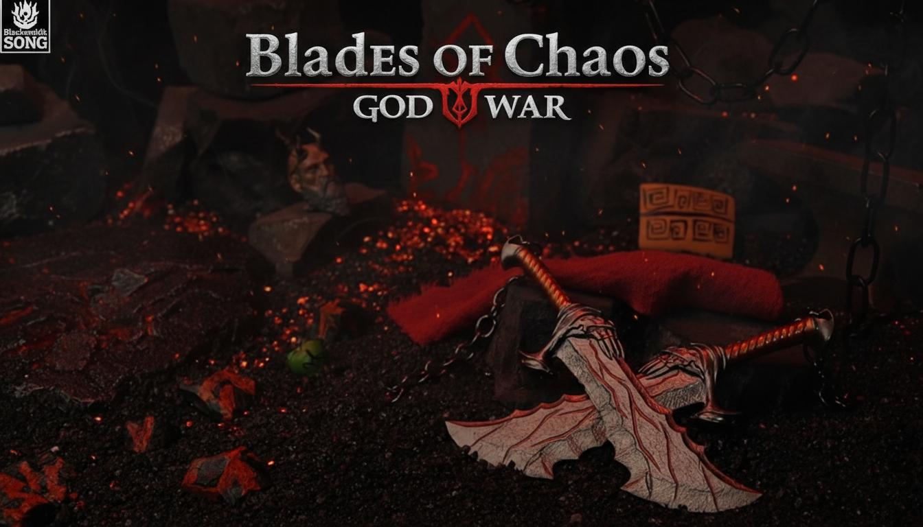 13cm Blades of Chaos Miniature: 125g Metal Engineering | BlacksmithSONG